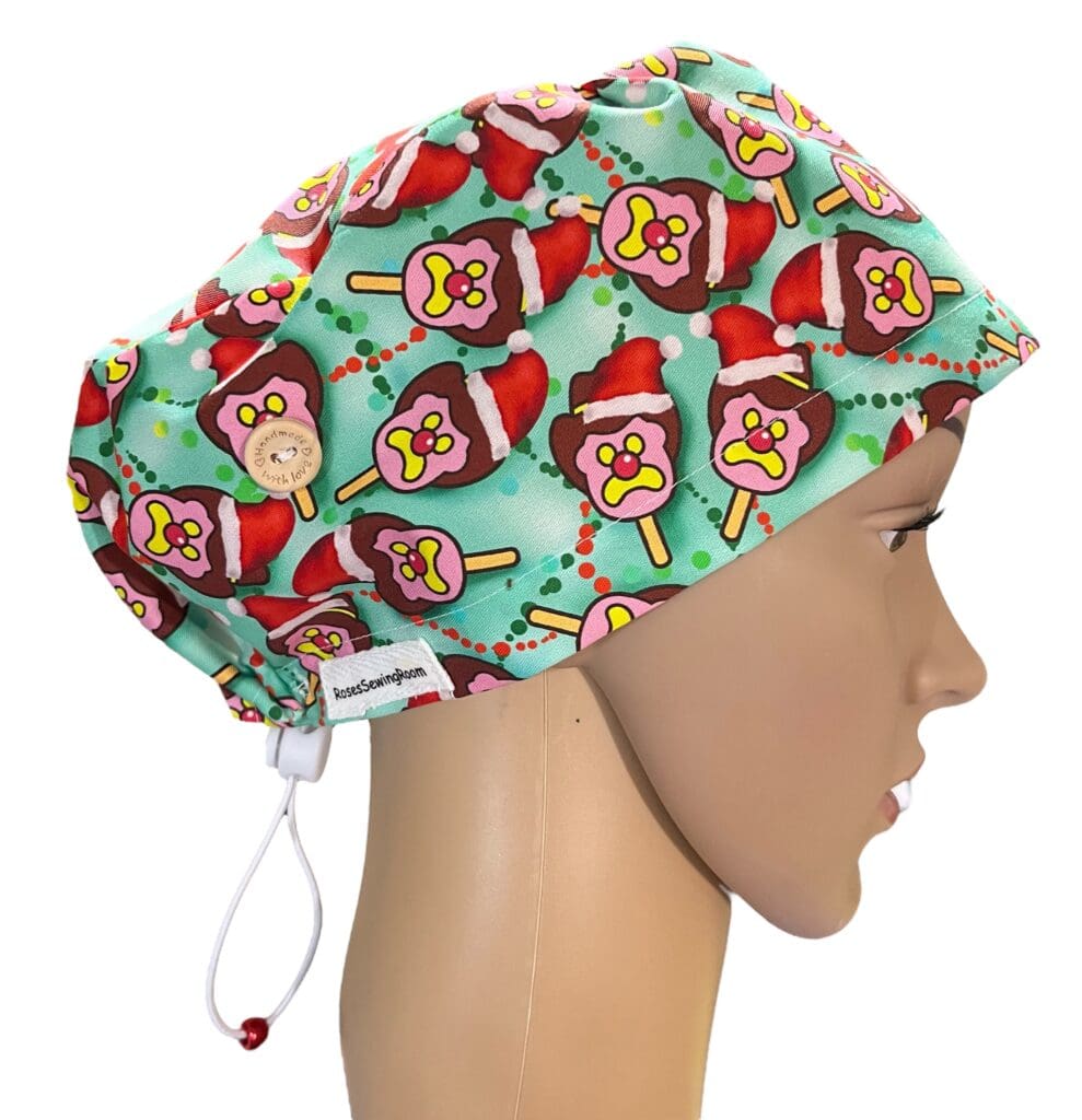 Christmas Scrub Cap for Nurses: Unique Design and Comfortable Fit ...